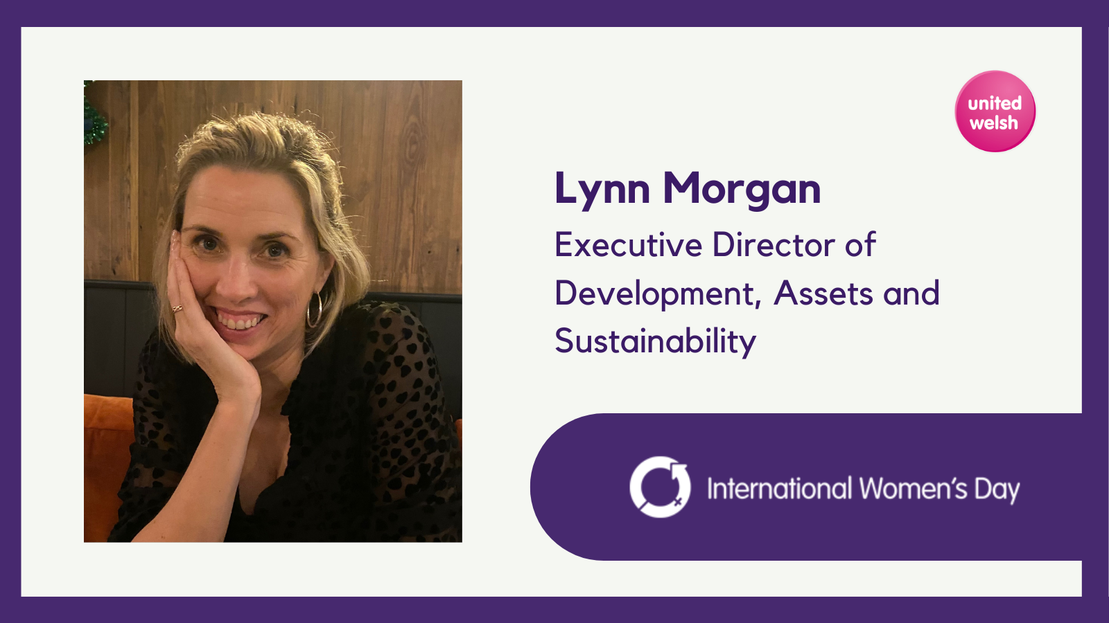 International Women's Day: Lynn Morgan, Executive Director of ...
