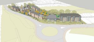 Construction phase of Caerphilly affordable housing development ...