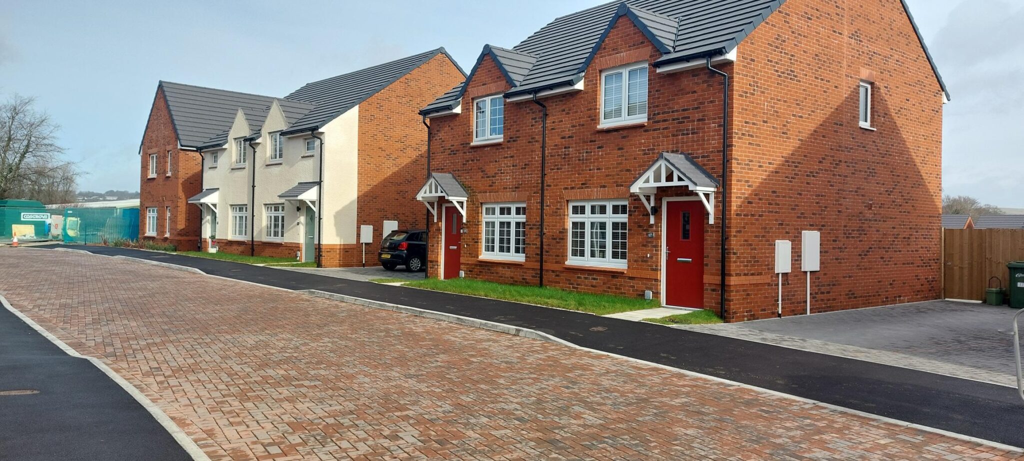 Construction complete on new homes for families in Caerphilly - United Welsh | United Welsh