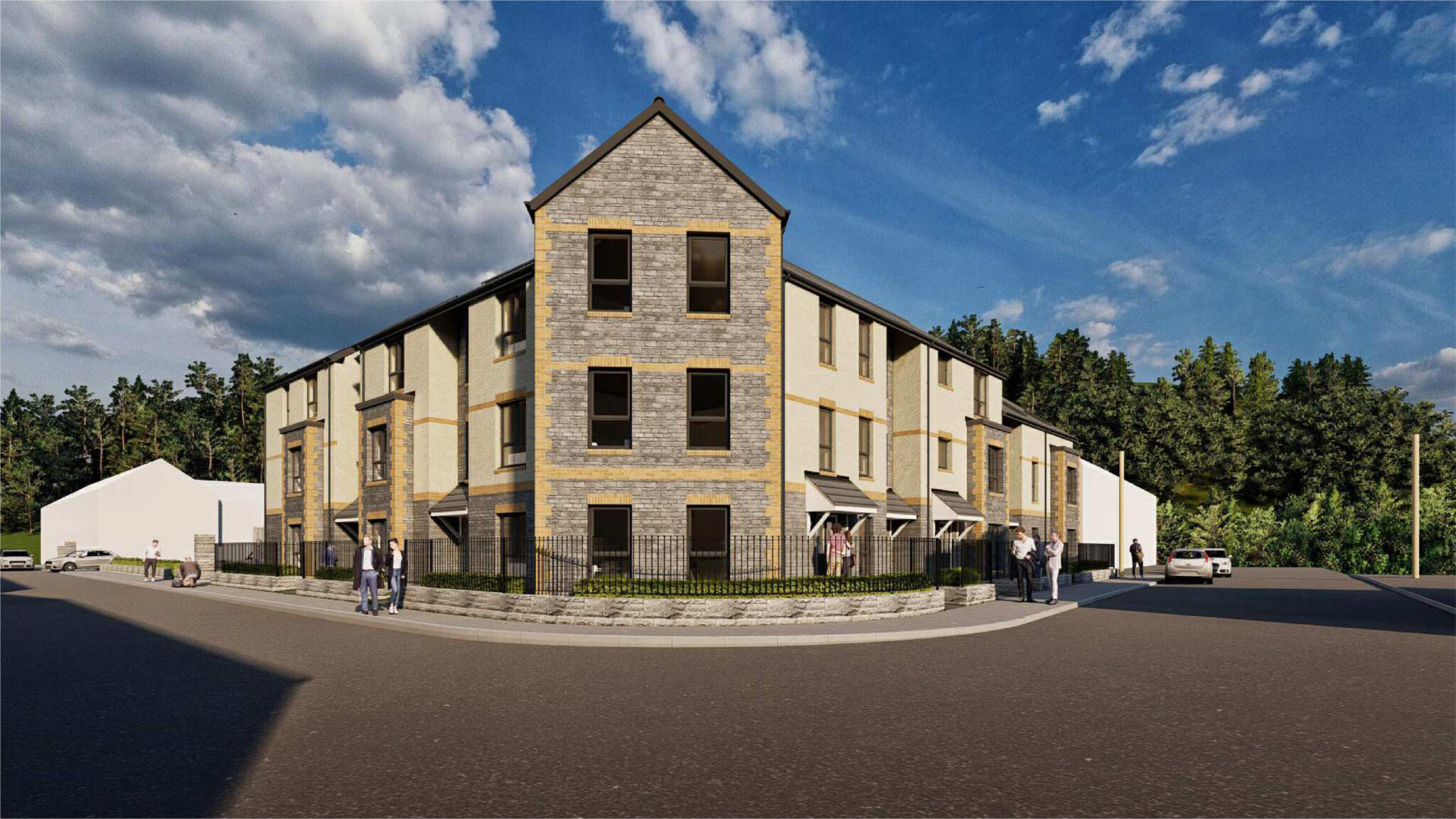 16 new homes coming to Crosskeys - United Welsh | United Welsh