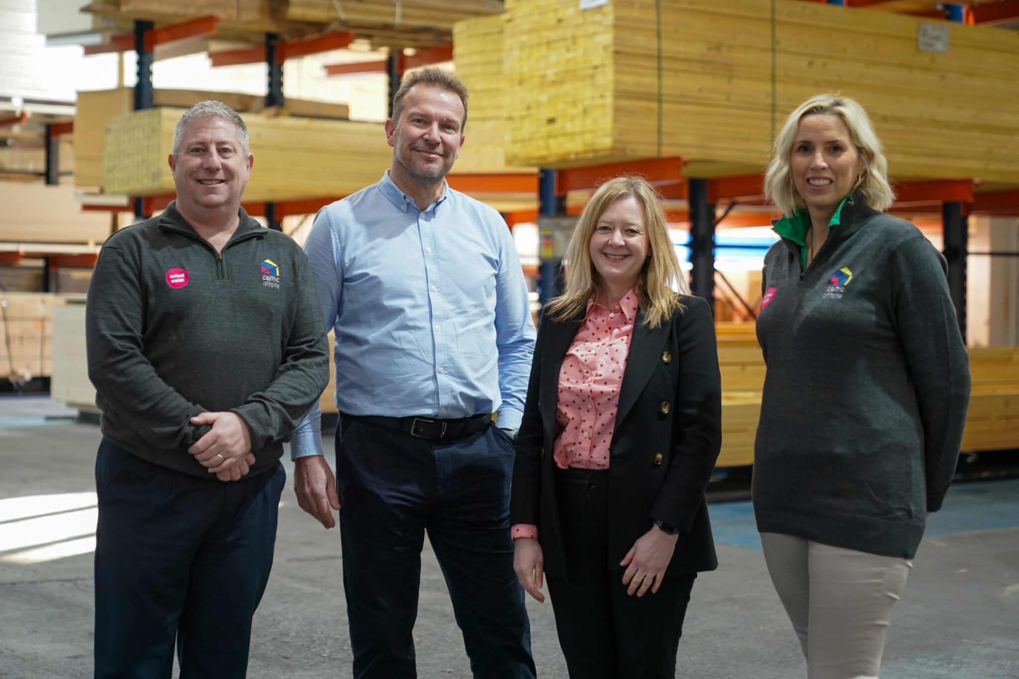 Cabinet Secretary visits Celtic Offsite factory to launch Tai ar y Cyd ...