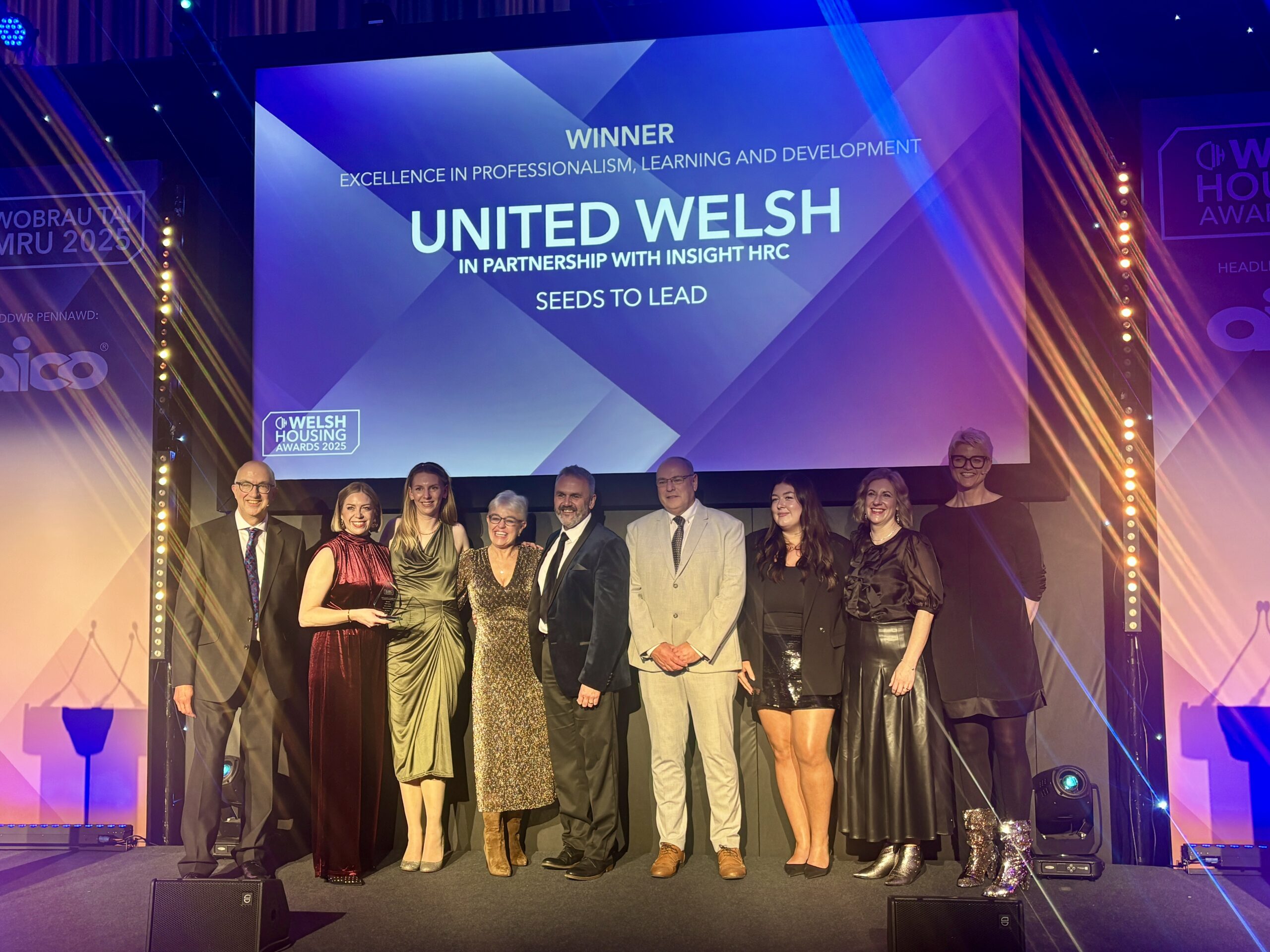 Leadership development programme named winner in Welsh Housing Awards - United Welsh | United Welsh
